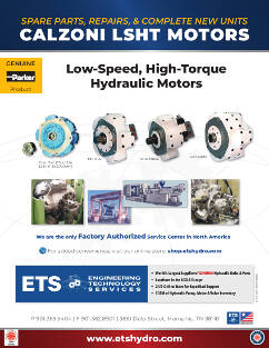 Parker/Calzoni Motors & Pumps, Calzoni Motor Repair Services - ETS