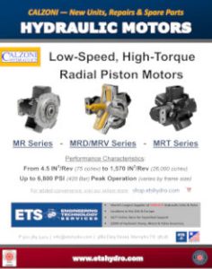 Calzoni Motors for MR and MRE Units, Calzoni Motor Repair